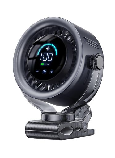 【業界トップ15000rpm DCモーター搭載&amp;10m/s強力な風量・暑さを即解消!】独自に開発した高精度・高性能なDCモーターを搭載し、最大回転数15000rpmを実現した卓上扇風機。従来の小型扇風機では物足りなかった風量を大幅に...