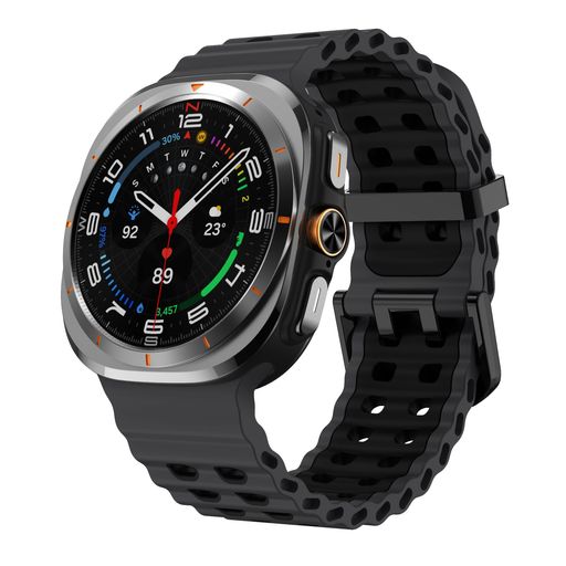 ✔ 対応機種:このシリコン通気性ストラップは対応 Samsung Galaxy Watch Ultra ベルト 47 mm (2024/2025 Latest Release)、ご購入前に時計の機種をご確認ください。 ✔ 快適さと耐久性:当...