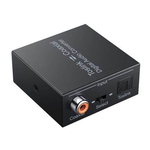 【光左右二重線矢印同軸 デジタル双方向音声変換器】1光デジタルを「同軸+光デジタル」に変換できます。2同軸デジタルを「光+同軸デジタル」に変換できます。入力信号は光/同軸切替スイッチで切り替えられます。出力側の光デジタルと同軸デジタルが同時...