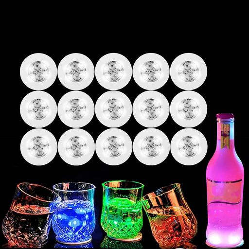 ホワイト LED の柔らかい光で、ボトルやカップを優雅に照らし、ドリンクタイムの雰囲気を高める​ 粘着式ステッカー設計で、ボトル・カップ表面に簡単に貼り付けられ、取り外しも痕跡が残りにくい​ 15/25/35/45/55 個の複数セットサイ...