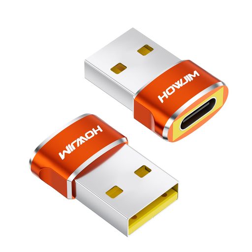 【急速充電】このUSB-C (メス) to USB 2.0 (オス) 変換アダプタはPDおよびQC 2.0の急速充電規格に対応しており、PD 27W/66W、QC 100Wの充電出力に対応しています。標準で複数の充電モードを搭載:5V/2....