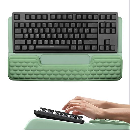 【2 in 1 エルゴノミックデザイン】キーボードスタンドとリストサポートを一体化。煩わしい調整不要で、常に安定したタイピングを実現します。 【2段階の高さ調整】低め12.5°はハイプロファイル対応、高め3°はロープロファイル/メンブレン対...