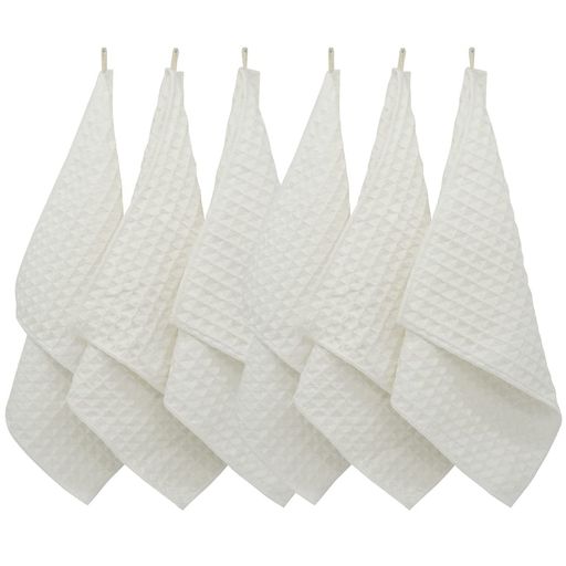 【キッチンタオルの仕様】サイズ:約29x29cm重さ:約30g(1枚あたり)材質:テトロン80%+ナイロン20%カラー:4色展開(ホワイト&amp;グレー&amp;ブルー&amp;ピンク) 【吸水厚手】キッチンタオルは吸水性に優れたテトロン...