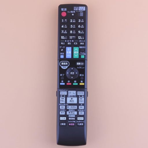 リモコン表示 GB185PA 摘要機種AQUOS BD-T1800 BD-T2800 BD-T3800 BD-W1800 BD-W2800 BD-W1800W BD-W580 乾電池 付属していません、別途ご購入ください
