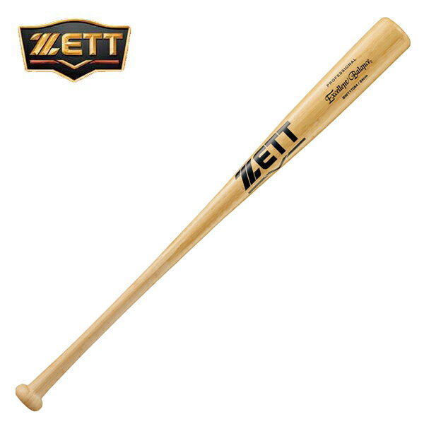 耐久性を考慮した形状で、折れにくいから打ち込みや連打などの練習に最適な竹バット。 【メーカー】ゼット 【商品名】エクセレントバランス/硬式野球バット/木製 【品番】BWT17084 【カラー】ナチュラル(1200) 【サイズ】84cm/平均...