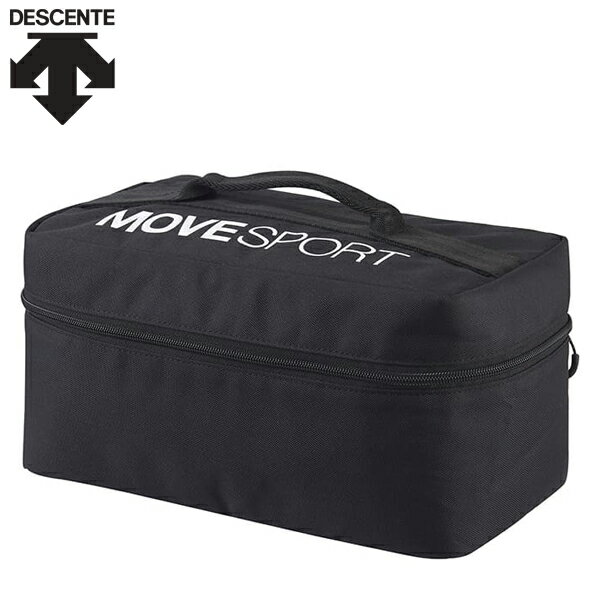 本体にはっ水加工を施した生地を使用し、中材には断熱材を使用したランチボックス用のクーリングバッグ。 【メーカー】デサント　ムーブスポーツ 【商品名】クーリングバッグ 【品番】DMAXJA21 【カラー】ブラック(BK) 【素材】ポリエステル...
