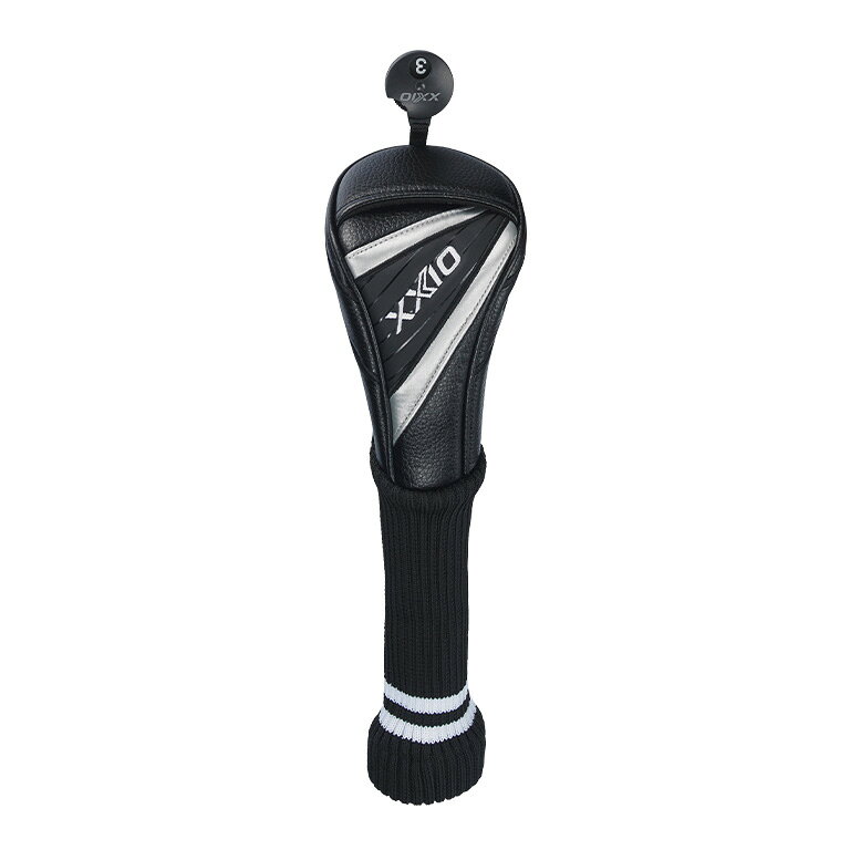 【メーカー】ゼクシオ 【商品名】ハイブリッド用ヘッドカバー 【品番】GGE-X163H 【カラー】ブラック 【素材】本体：合成皮革（P.U.） 　　　　ニット部：ポリエステル 【備考】 ■ダイヤル式（No.3、4、5、6、X） ■MADE ...