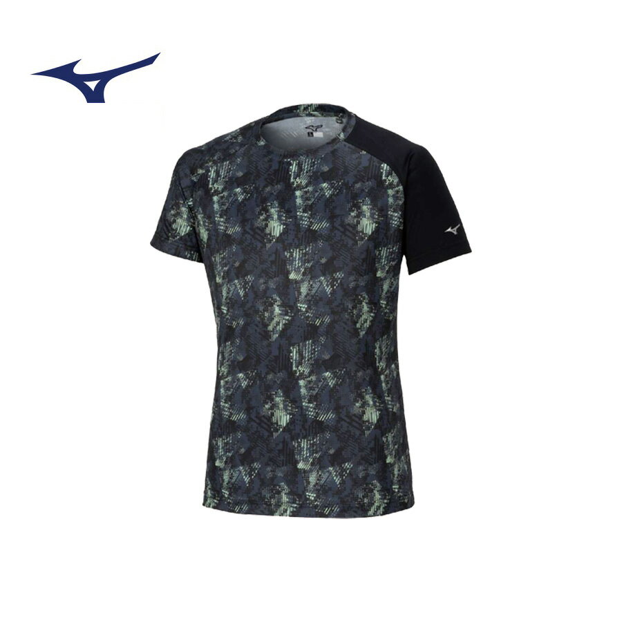 練習やグラウンドの行き帰りなど様々なシーンで活躍。同じグラフィックで他のアイテムとも合わせられる。 【メーカー】ミズノ 【商品名】グラフィック Tシャツ 【品番】12JACT57 【カラー】ブラック（09） 【素材】ポリエステル100％ 【...