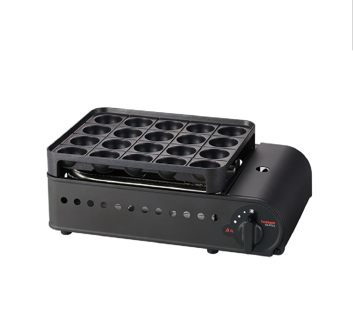 サイズ 最大外形寸法（使用状態）348mm（幅）×231mm（奥行）×133mm（高さ 本体重量 約2.2kg（容器（ボンベ）は含まず） 材質 プレートの取り扱い: 焼き面にフッ素樹脂加工を施しています。 色 黒 商品説明 たこ焼きプレート...