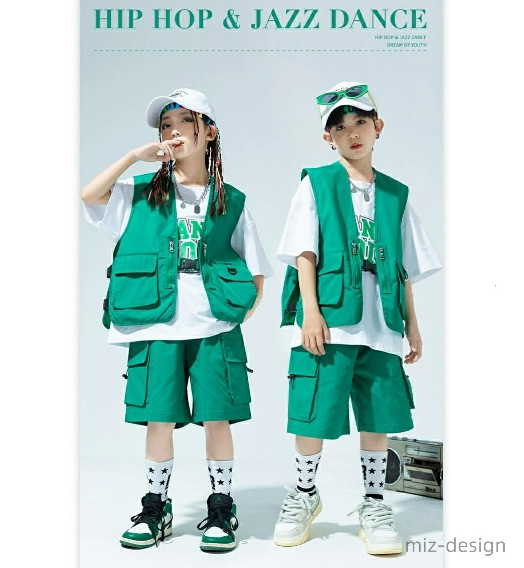・「夏のキッズヒップホップベストセット！ランウェイもジャズダンスも完璧に輝く！」☆ ・サイズ展開が豊富でキッズはもちろん、ジュニアにも（110〜180サイズまであり）チーム衣装としても揃えやすい!! 【商品内容】 セットアップもしくは単品 ...