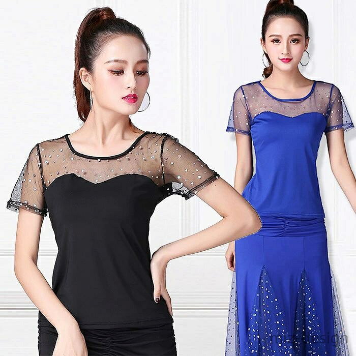 BorderColor="#FFFFFF"> 商品 ダンス衣装 商品内容 トップス単品 素材 ポリエステル（伸縮性あり） サイズ M バスト78cm 着丈55cm L バスト85cm 着丈57cm XL バスト90cm 着丈59cm XXL...
