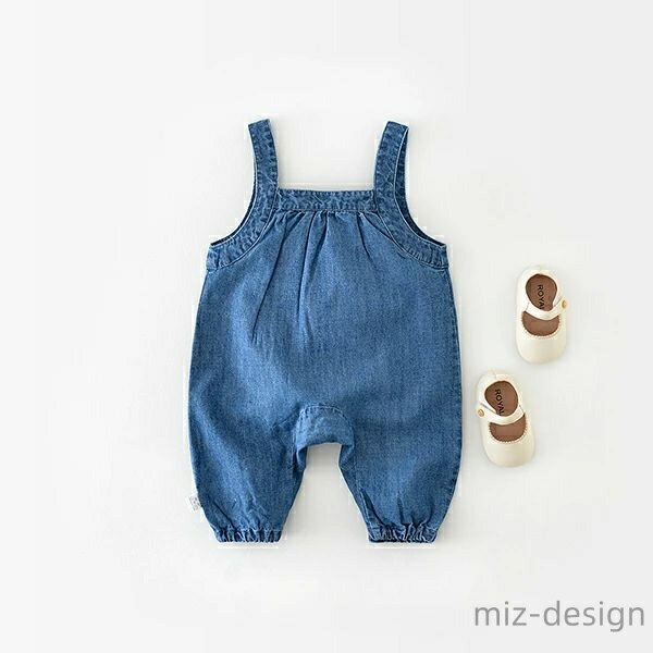 可愛いベビー服が登場。商品内容：サロペット素材：綿カラー：写真通り ★サイズ：【73】着丈56cm、バスト64cm、 参考身長66-73cm　参考年齢6-12ヶ月【80】着丈60cm、バスト68cm、 参考身長73-80cm　参考年齢12-...