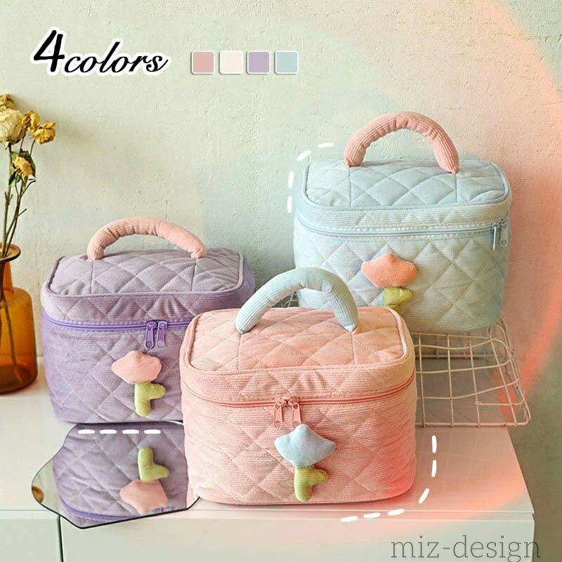 ■商品名 コスメボックス メイクボックス 持ち運び バッグ型 カバン型 メイクバッグ コスメ収納ボックス 軽量 コンパクト 便利グッズ 大容量 携帯 仕切り 仕分け ポーチ 旅行グッズ お泊り 旅行用 整理 旅行用品 ■カラー ピンク/ホワ...