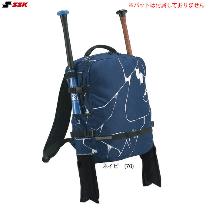 ■品番 BJ1222F ■商品説明 バット2本をスマートに収納！ 両サイドにバット収納ポケットを完備。自転車移動や両手を空けたい時も安全に持ち運べます。 安心の反射テープ付き 夜道や夕暮れ時も光を反射する「再帰反射テープ」を配置。塾帰りや冬...