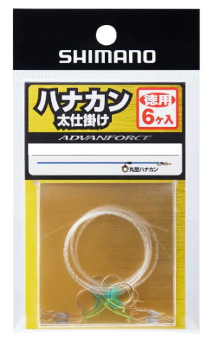 大鮎対応7.5号ハナカン仕掛け徳用6個入り こんなのが欲しかった、と思える中盤以降の瀬、大鮎対応の太目のハナカン仕掛けです。 ハナカン7.5号に対し中ハリスの太さを2種類ご用意しています。長さもたっぷりの70cmです。 入数(個)：6 ワン...