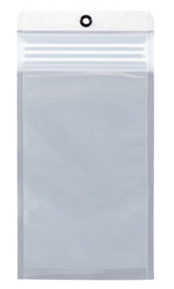 ●材　質：ポリエチレン・ナイロン ●サイズ：外寸210×110mm 丈夫で破れにくい、チャック付きの防水袋。 三重チャック構造で高い防水性能を発揮。 通話、操作も可能。