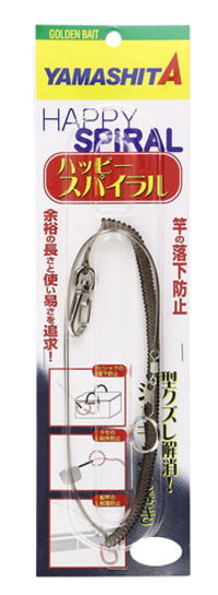 竿等の落下防止用尻手ロープ ゴム径：2mm 伸びる前寸法：46cm 伸びた寸法：210cm 適応：小物用・イカダ竿用