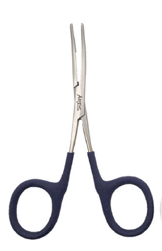 ●錆びにくいステンレス製 ●手返し重視のストッパーレス仕様 ●墨袋を掴みやすいロングノーズ＆角度設定 ●ラバーグリップ(プロテクトカバー）