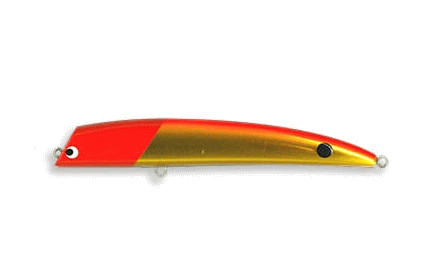 説明不要の定番スズキ・ヒラスズキルアー＝TKLM。サーフ・リバー・磯までを網羅するTuned K-TEN Liplessminnow 12cmモデル、視認性も高く人気のGo-Phishスペシャルカラーです。