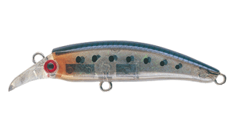 Type： Sinking Length：50mm Weight：5.9g キー・パプースは、防波堤や、漁港などで楽しめる、ウルトラライトゲームのためのミノーです。メインとするこれらのフィールドは、足元まで水深のある場所 も多く、また、その...