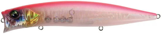サイズ：127mm ウェイト：25.3g フック：#4 スプリットリング：#3 造形と性能を両立する必携シャローミノー。 どんなシチュエーションでも浅場を攻略出来るミノー、そんな構想から生まれたハーデス127F。 まずは標準装備としての機能...