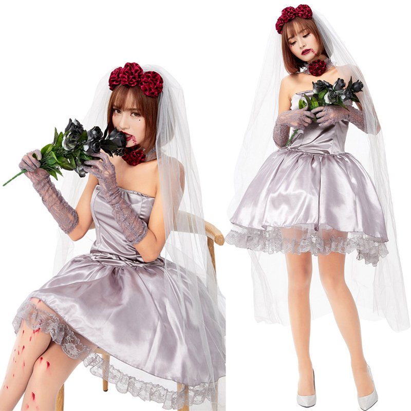 サイズM Lサイズについての説明花嫁 ゾンビ ハロウィン衣装 仮装 ゴースト レディース 幽霊 ゾンビ コスプレ衣装 吸血鬼 衣装 おばけ 演出服 仮装 ハロウィン衣装 コスチューム 大人 Halloween イベント ハロウィーン 宴会 ...