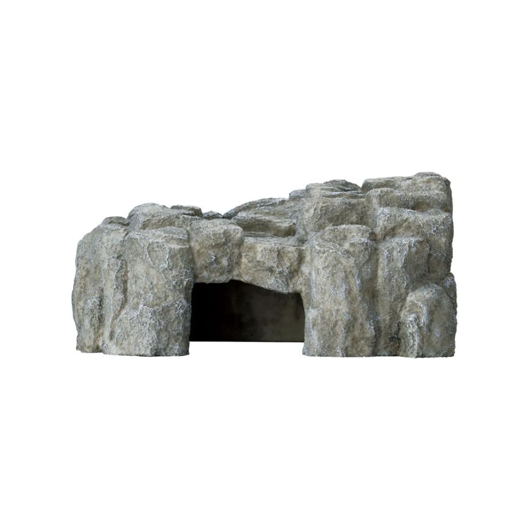 商品情報スドーのロックシェルター XL は、水槽内に自然な岩場の雰囲気を作り出す大型サイズのシェルターです。観賞魚や爬虫類など、生体が落ち着ける隠れ家として活用できます。水槽レイアウトに溶け込みやすい形状で、設置も簡単です。主な特長大型サイ...