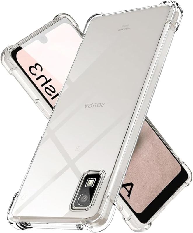 LAYJOY TPU素材 [軽量 薄型 スリム 耐衝撃 指紋防止] 全面保護 ケース 黒 (ブラック)