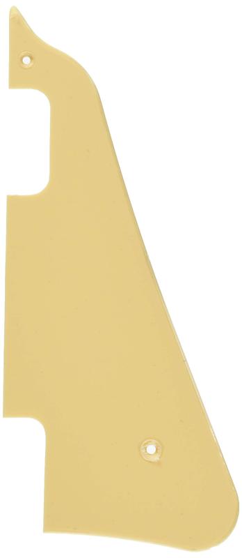 SCUD レスポール用ピックガード '56 スタイル アイボリー 1PLY P90用 LP-56I-P90LPタイプ56年スタイルアイボリー 1plyP90用ブラケット無し