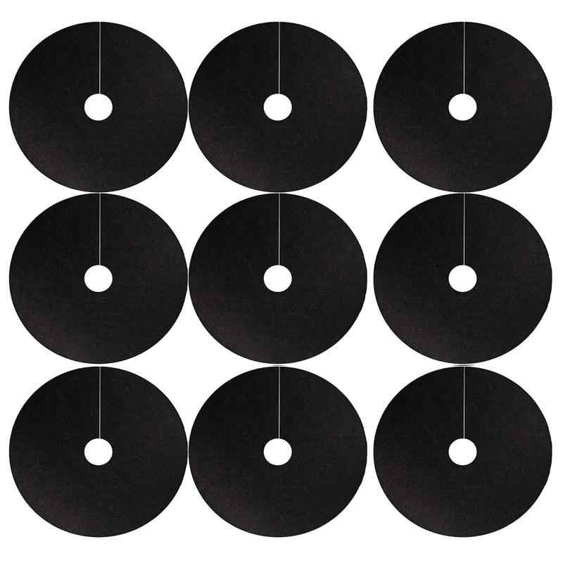 防草シート 9枚組 除草シート 不織布 植木鉢 園芸用シート 防草 雑草防止 不織布 厚手 高透水 UV耐候剤配合 通気性保湿果樹 菊栽培用材 水分維持【防草シート 】強度が高くて耐引裂性が高いです。環境を保護する素材ので、異臭がなく、老化...