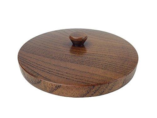 中谷兄弟商会 山中漆器 3.5湯蓋 つまみ付 W83-16サイズ:φ10.2(内径9.8)X高さ2cm素材:木製生産国:中国