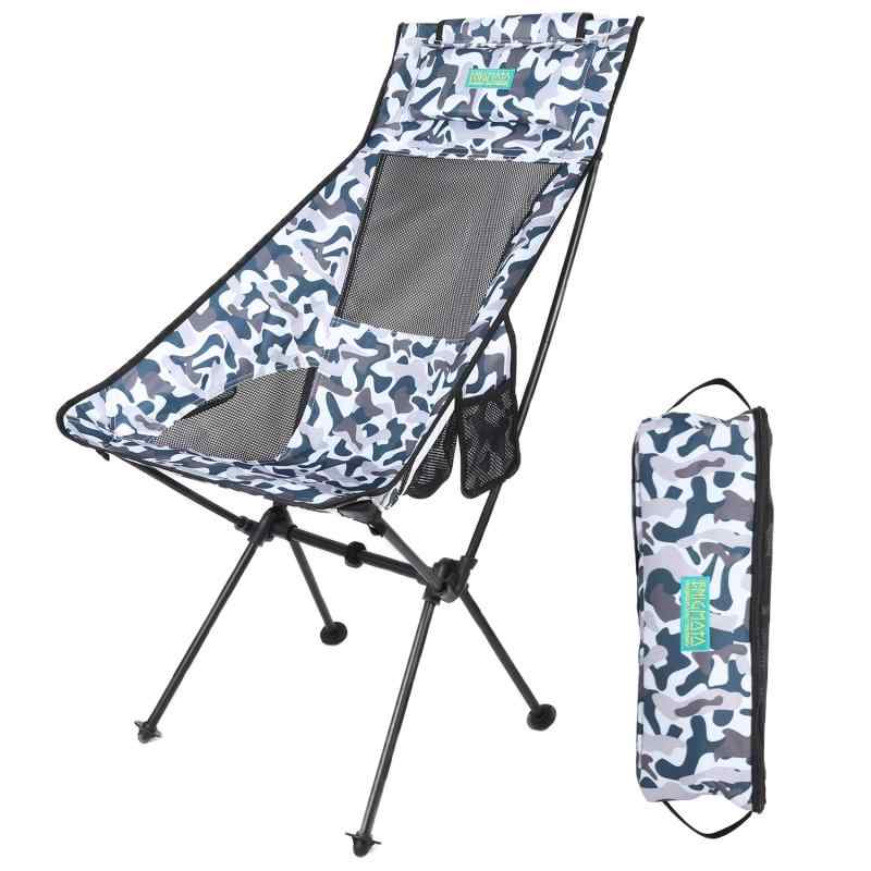 ENIGMATA(エニグマタ) アウトドア チェア ハイチェア キャンプ 椅子 コンパクト 折りたたみ いす 超軽量 耐荷重150kg アルミ合金 ポケット付き 収納袋付属 ハイキング BBQ 登山 キャンプ 花火 カ【 商品詳細：ENIG...