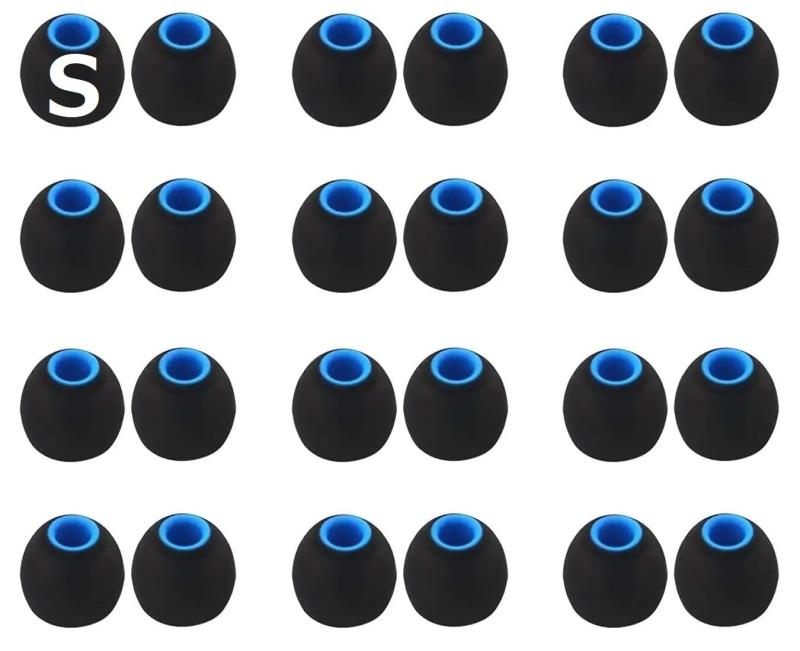 A-Pcas イヤーピース イヤーチップ 内径ダイヤ約3.8mm～4.5mmカナル型イヤホン 交換用 SO-NY用 1000xm4用1000xm3用 wi-c310用 mdrシリーズカナル型イヤホン用 xbaシリーズカナル型イヤホン用 24...