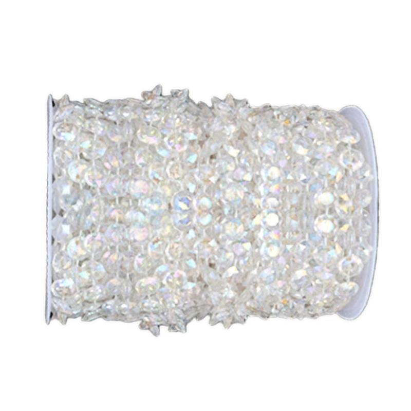 A'sTool クリスタル ビーズ カーテン 装飾 30M光をキラキラと反射する、透明感が美しいビーズカーテン30メートルです。お部屋の装飾としてはもちろん、店舗内での間仕切りとして、シャンデリアの装飾として、結婚式やパーティーなどの飾り付...