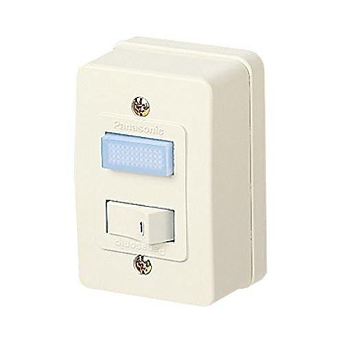 パナソニック電工 ランプ付タンブラスイッチ(ハイ角連用) WS3902W巻締端子式スイッチ10A 300Vランプ 100V パイロット 100V 専用発売日:2000年7月21日