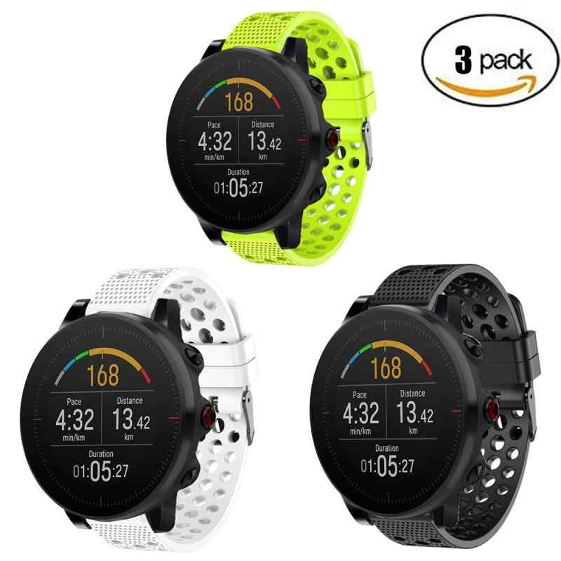 Lamshaw Polar Vantage M バンド, スポーツ シリコン 交換バンド ベルト 対応 Polar Vantage M対応機種：Polar Vantage M高品質：スポーツバンド。軽さも、しなやかさも、通気性も耐久性ある、...