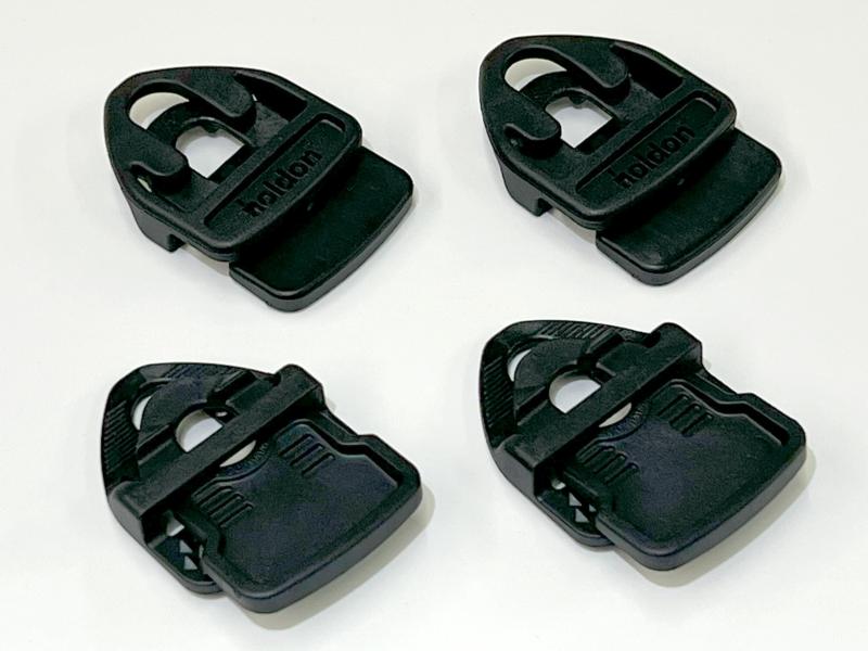 HOLDON(ホールドオン) マルチクリップ MINI-Xtra ブラック 4個入り HDN3869はさむ事が出来る厚さ：1.5mm1 クリップあたりの耐荷重：45kg有効穴径：10mmブラック4個入り