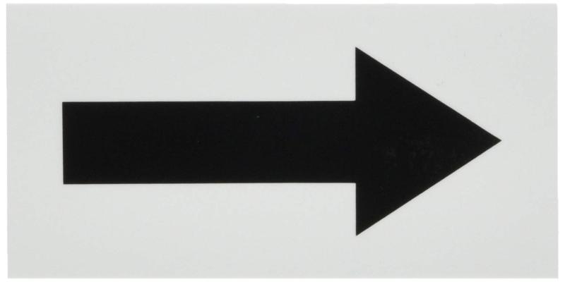 コクゴ 配管識別方向表示ステッカー 貼矢 3原産国:日本表示内容:黒矢印縦(mm):40横(mm):80厚み(mm):0.14取付方法:貼付タイプ矢印色:黒基材:オレフィン粘着剤:アクリル系