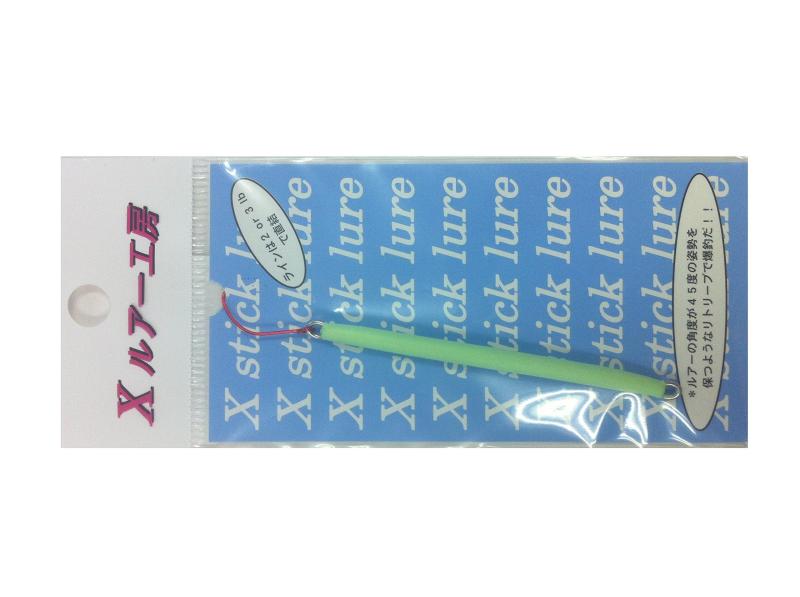 RECENT(リセント) ルアー Xスティック 1.2g No.8 ライトグリーン スプーンWeigh 1.2g70mm