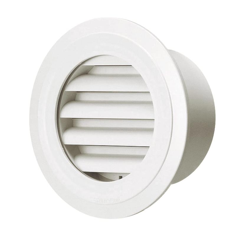 神栄ホームクリエイト(Shinyei Home Create) 換気口部品 丸型ガラリ・レジスター クーラーキャップ兼用 SGM-100NC シルバーホワイト 本体: 奥行13.4cm 本体: 高さ5.6cm 本体: 幅13.4cm 止水板...