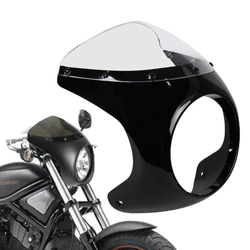 バイク カフェ レーサー フロント カウル ロケット ビキニ 汎用商品名：バイク カフェ レーサー フロント カウル ロケット ビキニ 汎用【商品仕様】サイズ（約）：詳細サイズは商品画像をご確認下さい。ベーシックなスタイルの定番カウルです。...