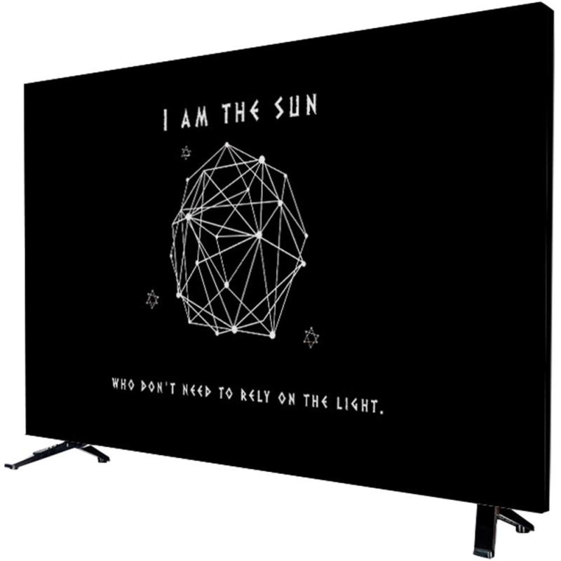 Umora液晶テレビカバー 北欧風 防塵 汚れ防止 インテリア テレビアクセサリー 可愛い素材：コットン＋ポリエステル 良質な素材で、しっかりした作り、耐用性に優れる。サイズ：32インチ(81X50cm) 42インチ(98X63cm) 45...