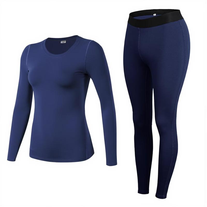 [Sillictor] スポーツ インナー 上下 セット レディース 長袖 アンダーシャツ ＋ ロング タイツ コンプレッションウェア 【通気速乾・防寒保温】商品の特徴：通気性が良く、抜群な速乾性という特徴で、水や汗などの冷却による体の冷え...