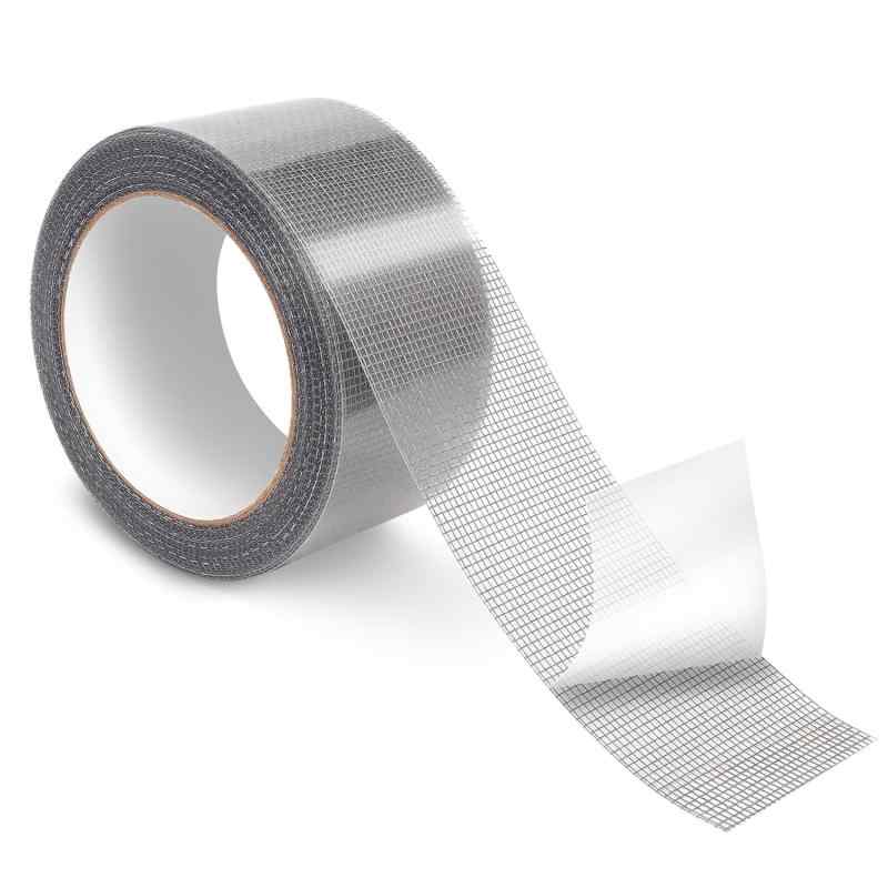 Greenyasar 網戸 補修 網戸補修テープ 網戸 補修 枠まわり 強い粘着力 防水 網戸補修パッチ 網戸 張り替え 穴 虫の侵入を防ぐ 自由裁断 diy 貼り付けが簡単