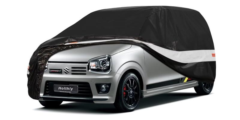 Holthly 10層セダン車カバー裏起毛防水通気性 100%防水しーとカバー