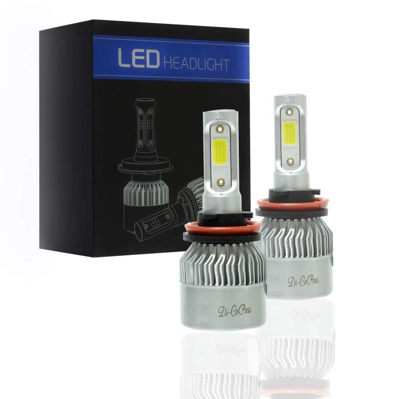 Di-CoPoss【ディコポス】 LEDヘッドライト 車検対応 高輝度ブランド名　Di-CoPoss【ディコポス】フィットタイプ　ユニバーサルフィット色温度 6000K【ホワイト】