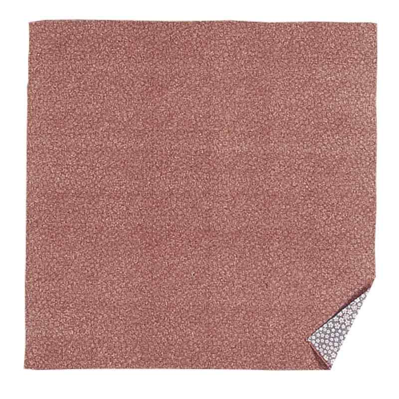 綿シャンタン両面風呂敷 鮫に桜 90cm巾～200cm巾 5サイズ 《エンジ》