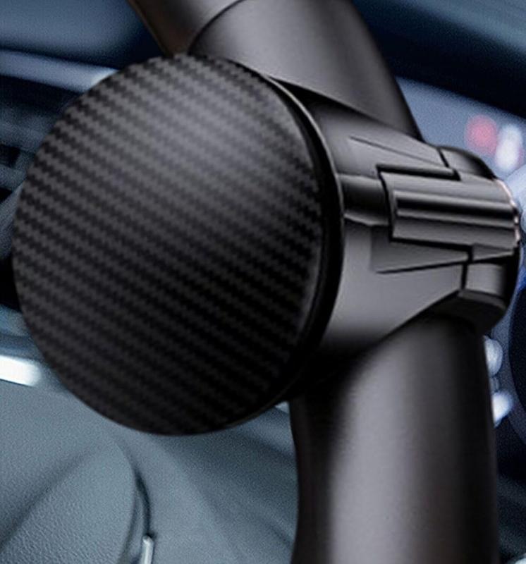 RICAUTO ハンドルスピンナー （最新改良型）ベアリング構造 「ベテランドライバー推奨」 プレゼント 大型トラック 乗用車 ハイエース 軽自動車 スピンナーノブ パワーハンドル 取付キット付【ユーザー様の声から生まれた ハンドルスピナー...