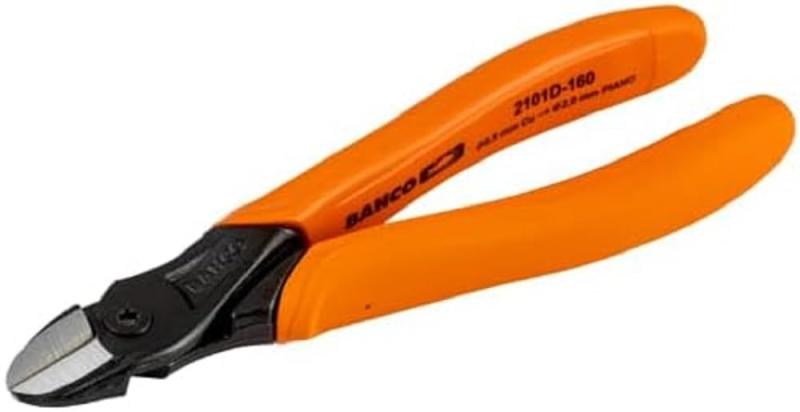 BAHCO(バーコ) Side Cutting Pliers 強力型軟・硬線両用ニッパー