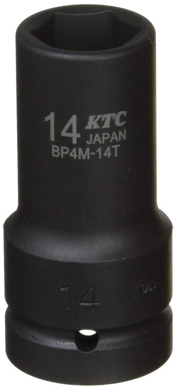 京都機械工具(KTC) 12.7mm (1/2インチ) インパクトレンチ ソケット (セミディープ薄肉)